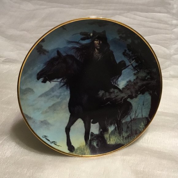 Franklin Mint | Art | Spirit Of The Night By Hermon Adams Collectors ...